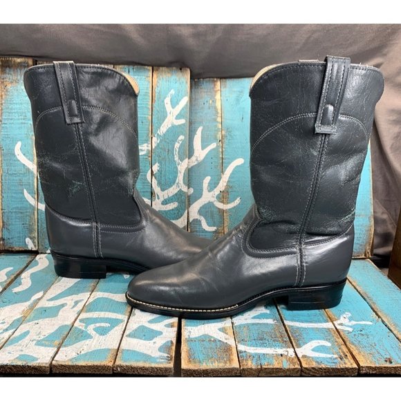 Acme/Dingo | Shoes | Vintage Laredo Womans Sz 9d Grey Leather Roper ...